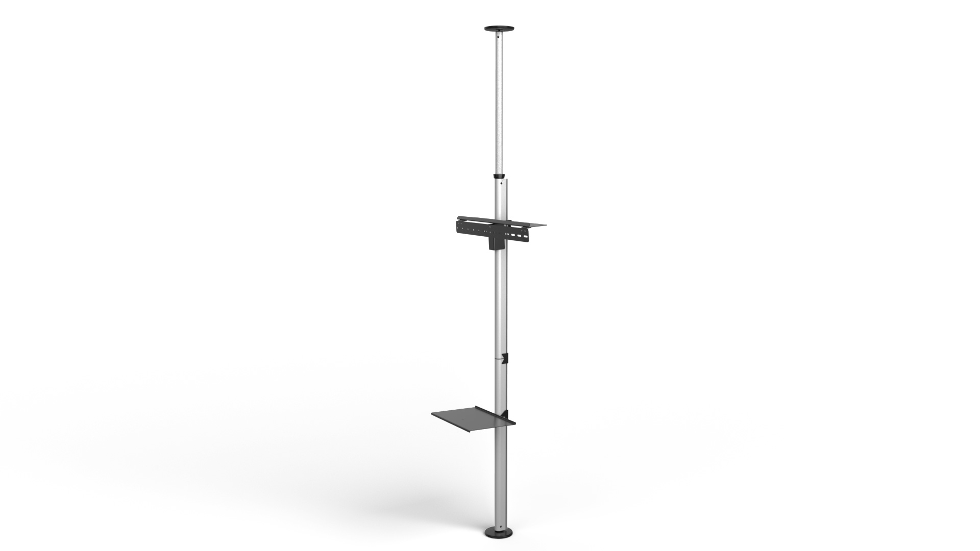 Floor To Ceiling Tension Pole Tv Mount | Shelly Lighting